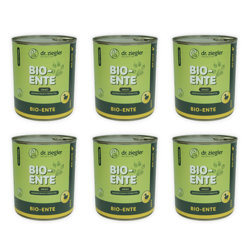 Dr. Ziegler's Bio - Ente 800 g 6er Tray