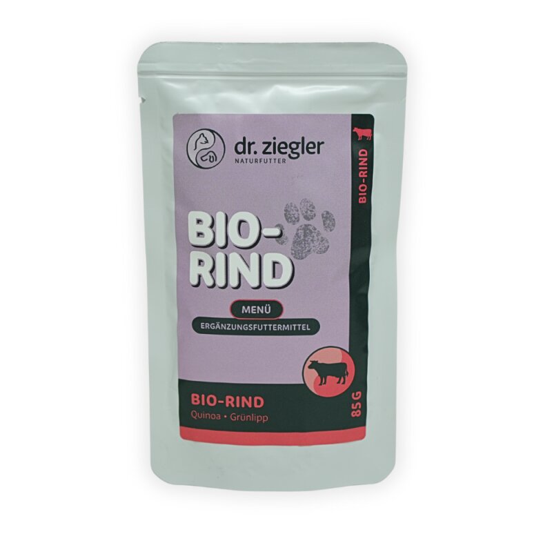 Dr. Ziegler`s Katzenmenü Bio Rind 85g