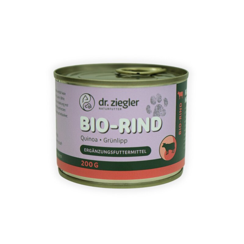 Dr. Ziegler´s Katzenmenü Bio Rind 200 g