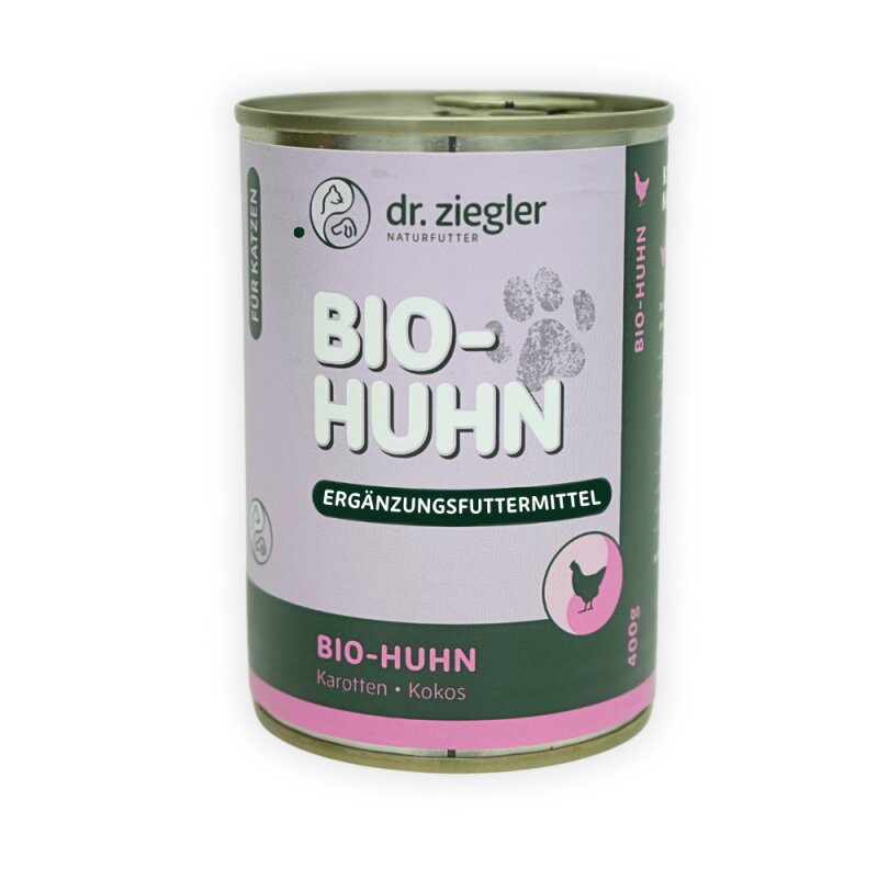Dr. Ziegler´s Katzenmenü Bio Huhn 400g